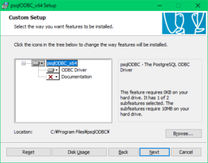 【PostgreSQL】ODBCドライバのインストール手順 | 秋拓技術学院